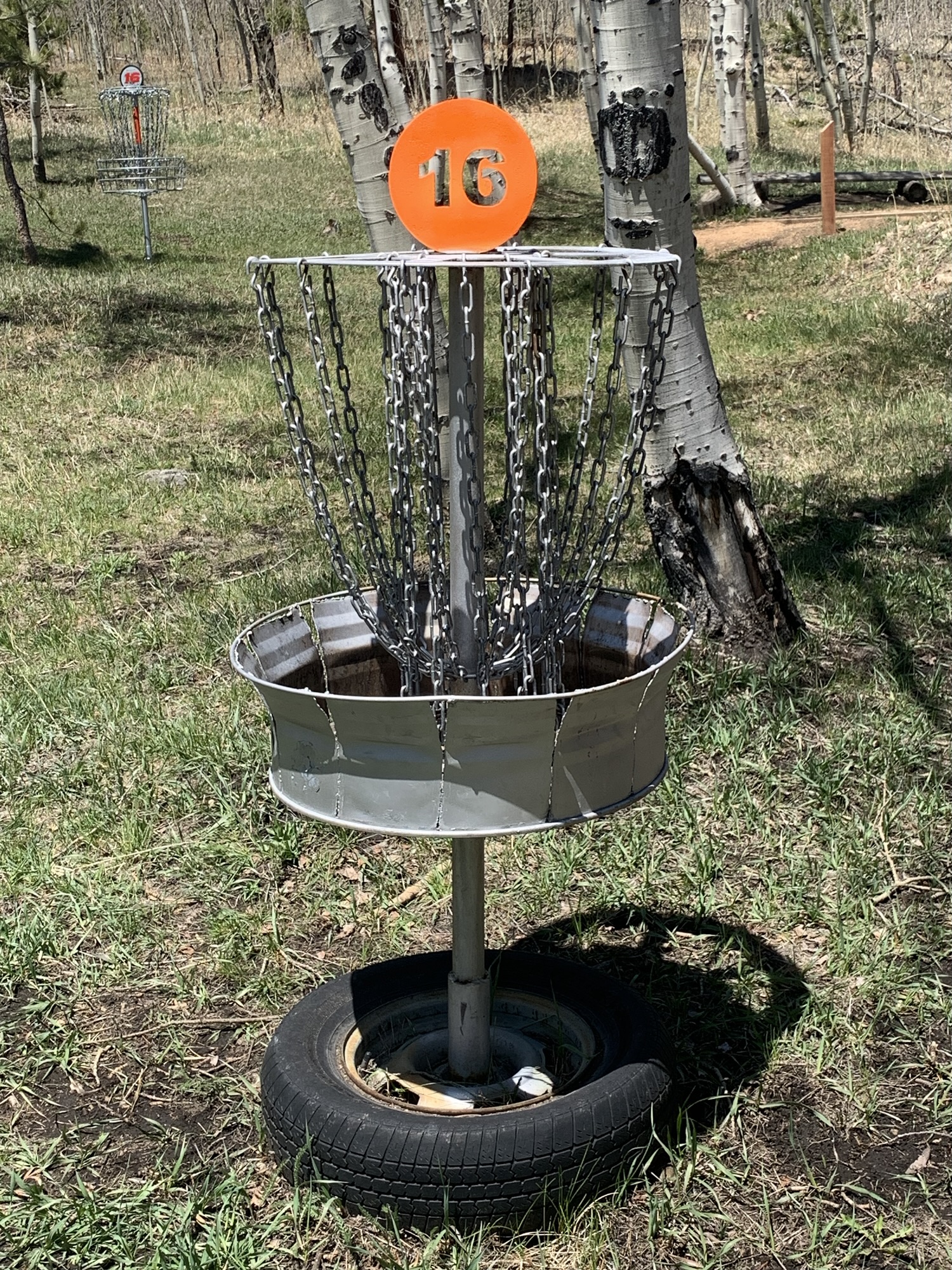 Some love for the DIY baskets! – Golden Eagle Disc Golf